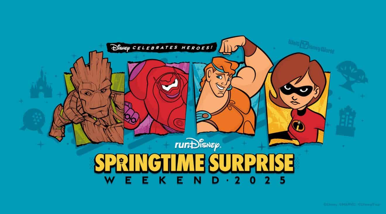 RunDisney 2025 Springtime Surprise Weekend Race Themes Revealed | Chip ...