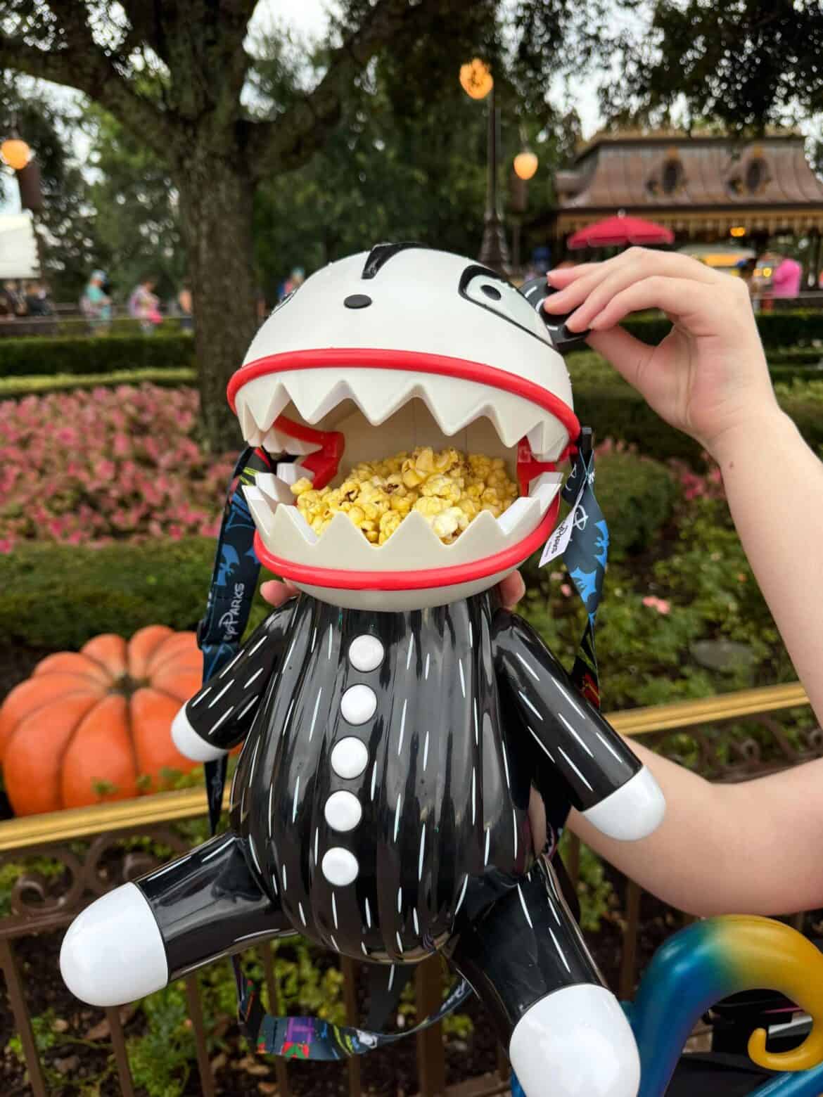 Scary Teddy Popcorn Bucket Debuts at Mickey's Not So Scary Halloween ...