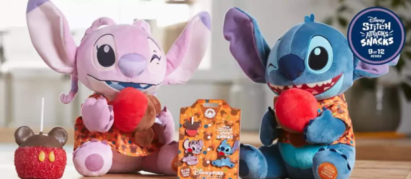 Stitch Attacks Snacks Candy Apple Collection: A Sweet Surprise | Chip ...