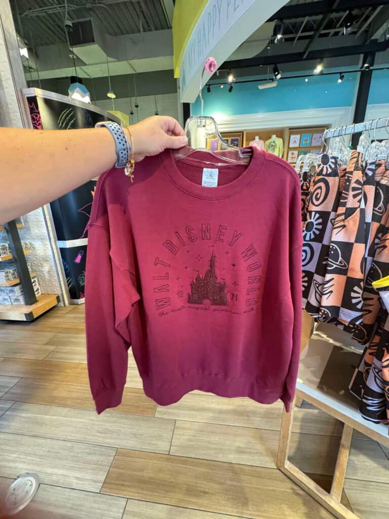 New Walt Disney World Castle Sweatshirts Now Available at Disney ...