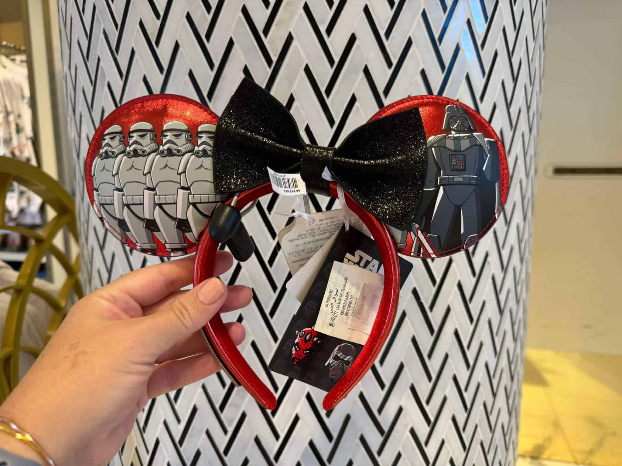 Dark Side Domination: The Star Wars Dark Side Loungefly Ear Headband ...