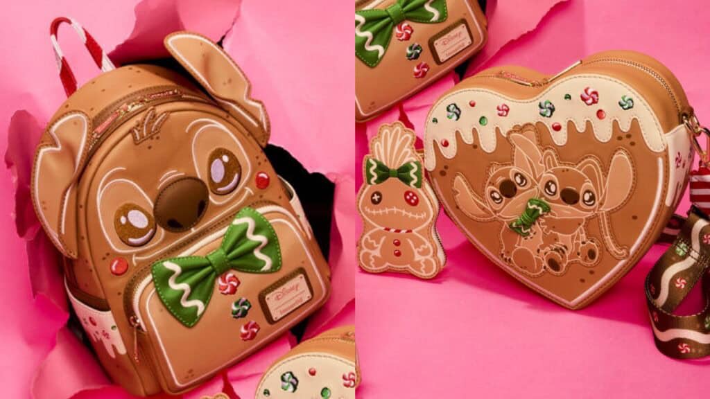 Get Ready for the Holidays with Loungefly's Adorable Stitch Gingerbread ...