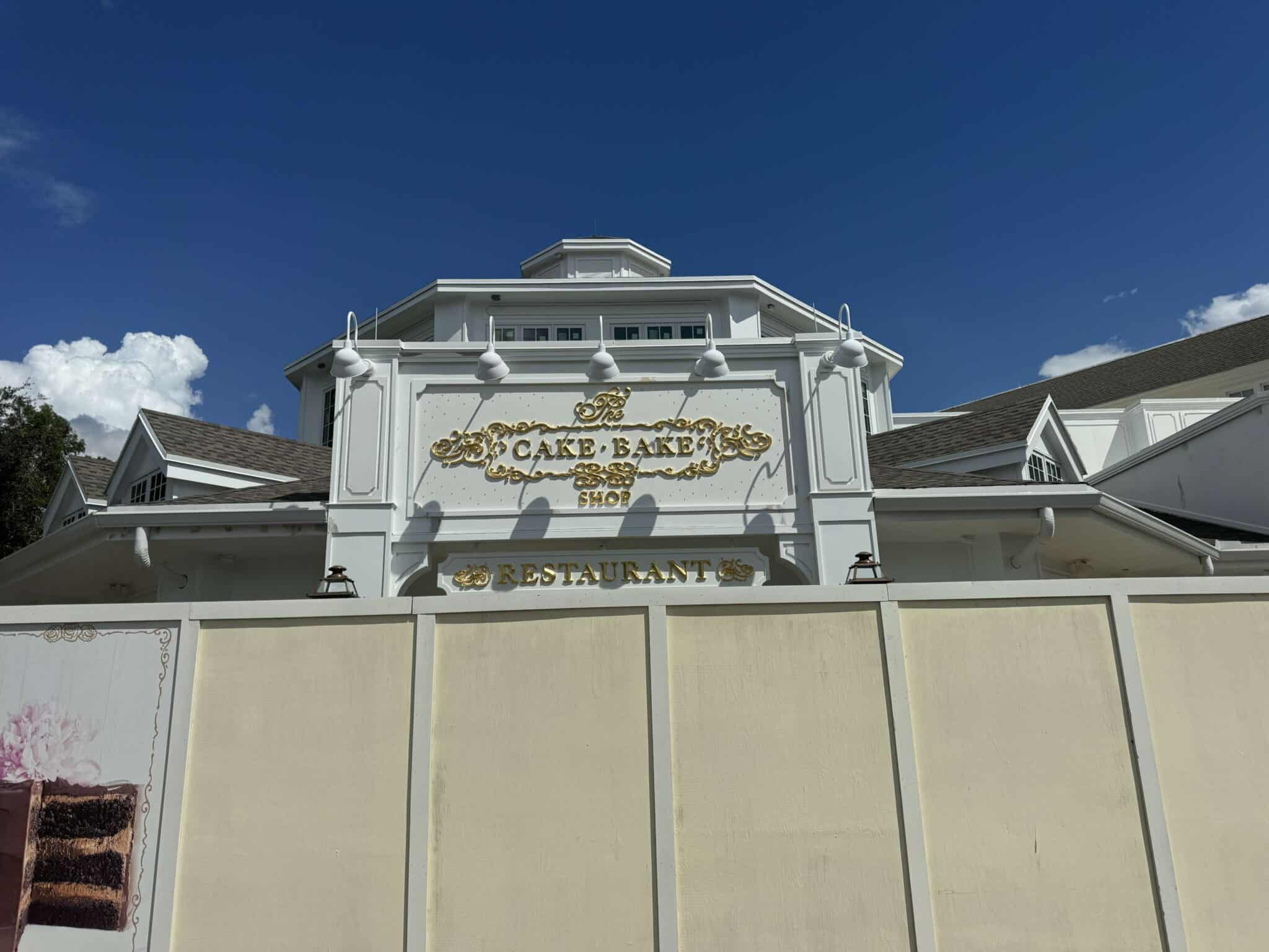 Cake Bake Shop at Disney’s Boardwalk Nearing Completion | Chip and Company