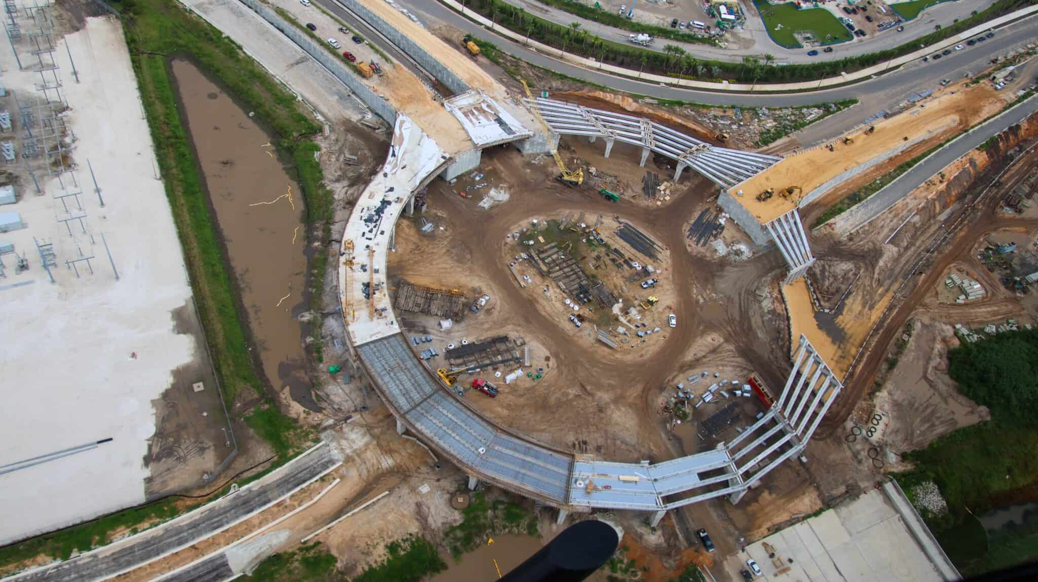 Universal Orlando's New Raised Traffic Circle Takes Shape Near Epic ...