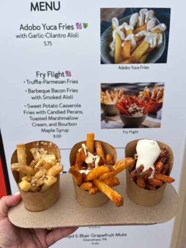 Fry Flight Returns to the Fry Basket at the EPCOT Food & Wine Festival ...