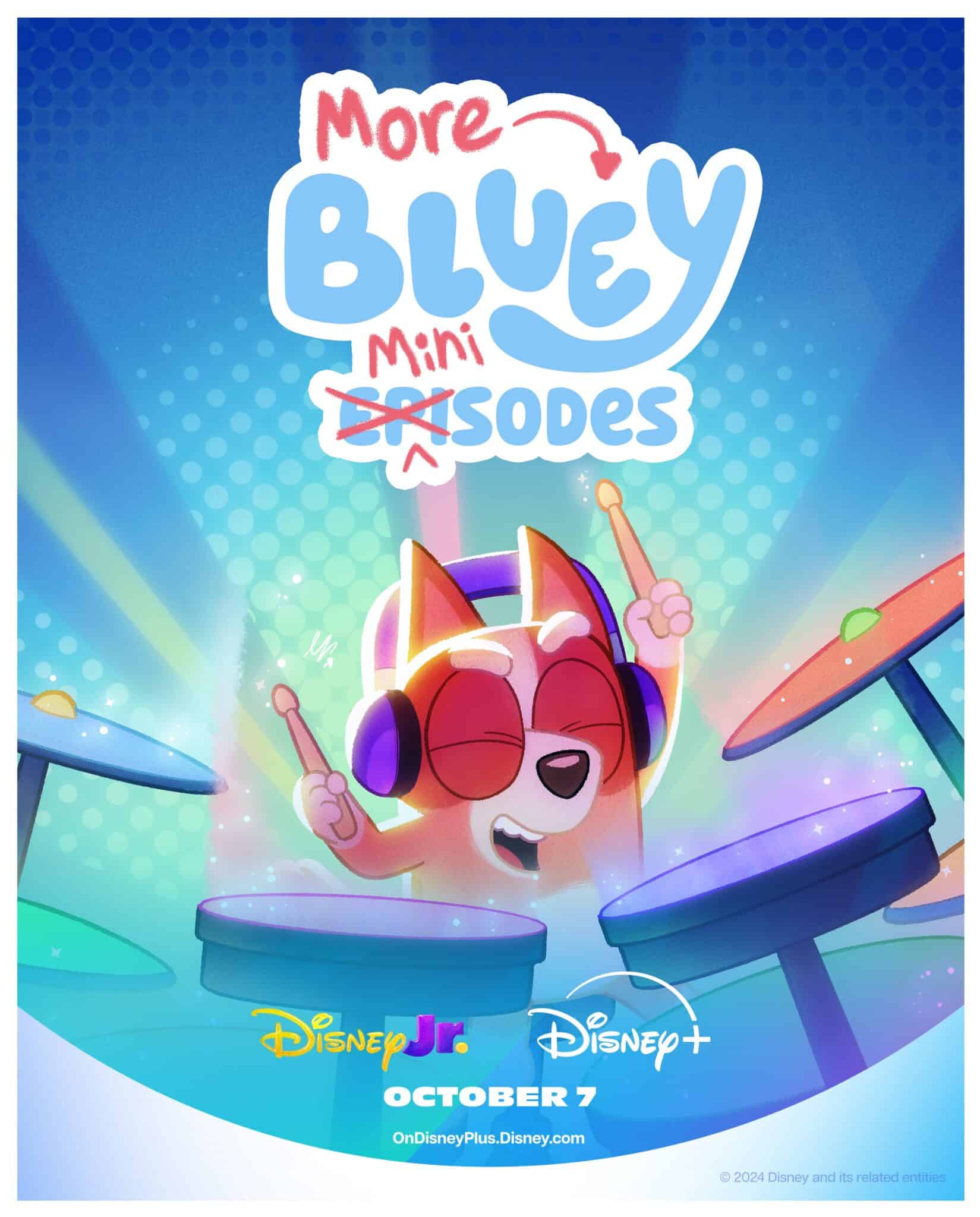 New Bluey Minisodes Coming to Disney+ on October 7th | Chip and Company