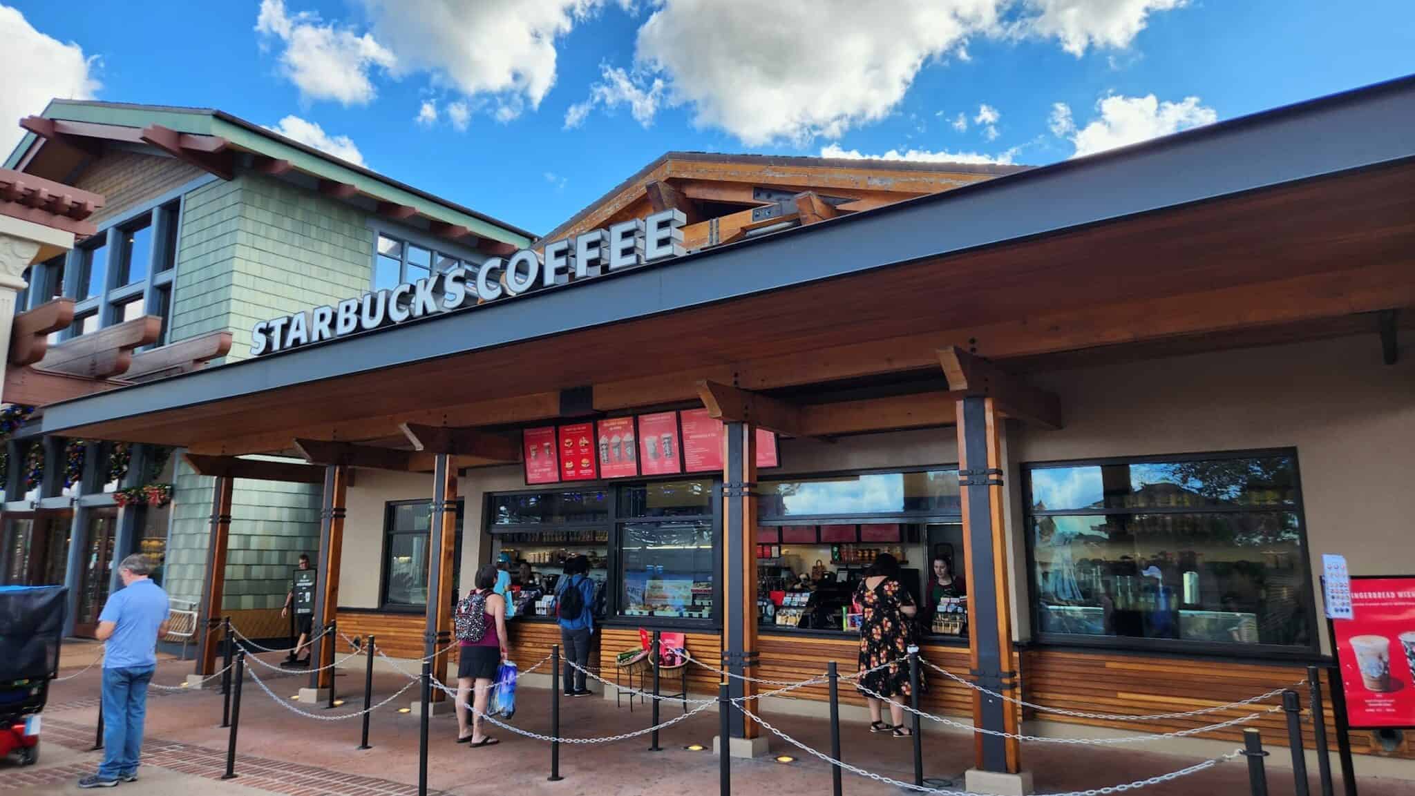 Marketplace Starbucks Closing for 2 Week Refurbishment in Disney Springs | Chip and Company