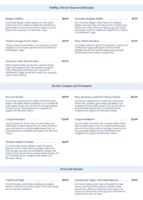 Official Menu Revealed for The Cake Bake Shop Restaurant by Gwendolyn ...