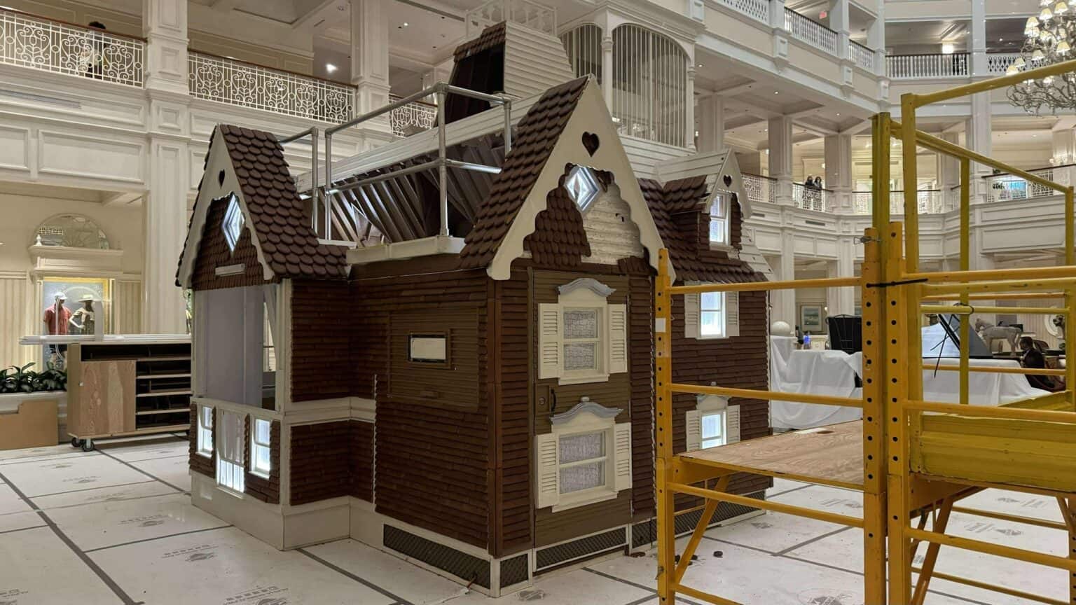 Construction Begins on 2024 Grand Floridian Gingerbread House | Chip ...