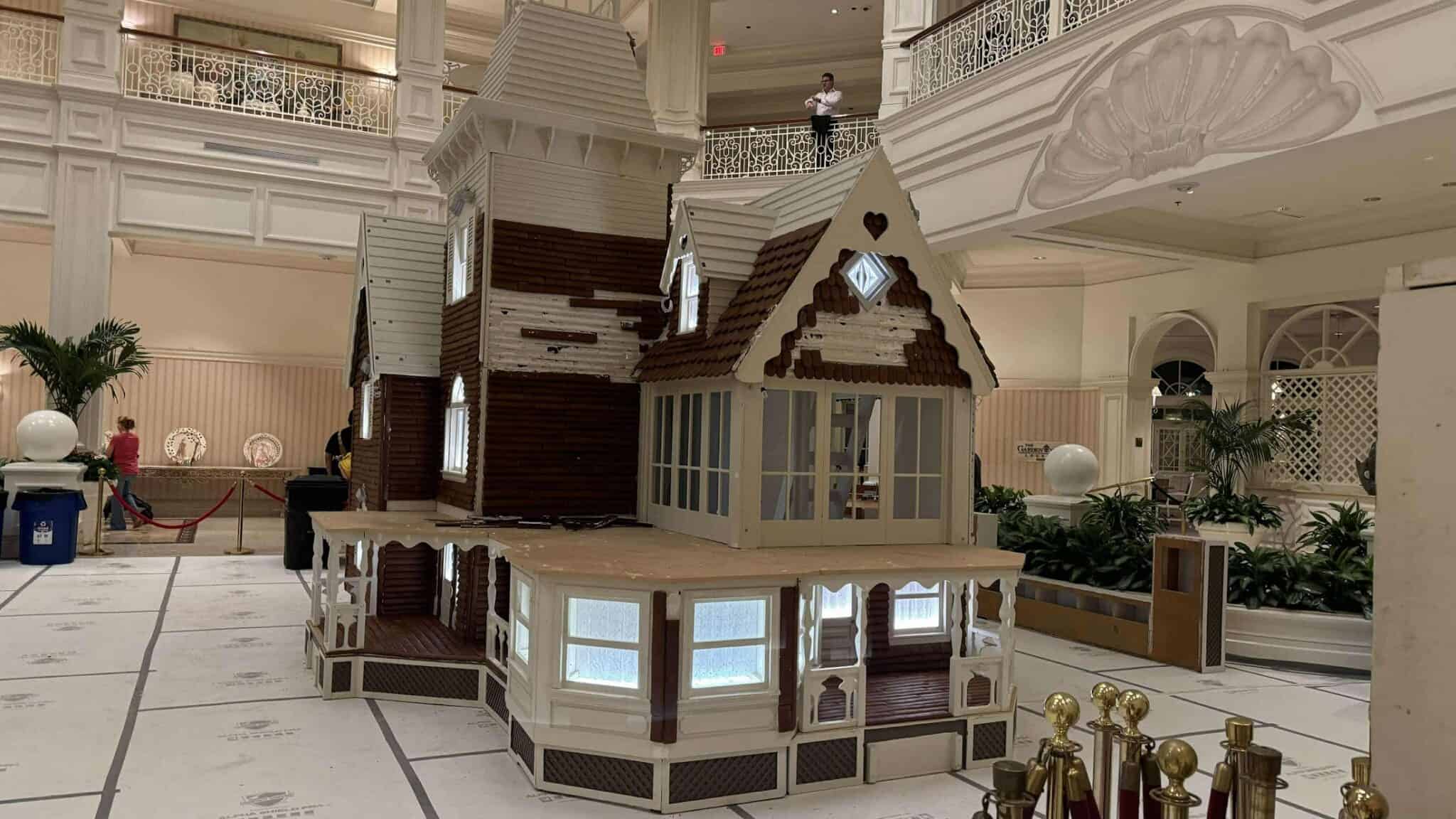 Construction Begins on 2024 Grand Floridian Gingerbread House | Chip ...