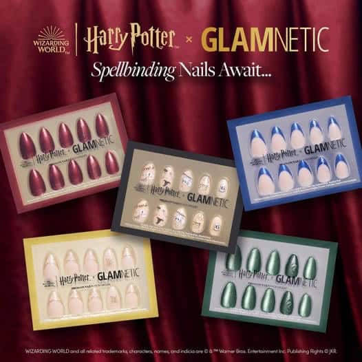 Harry Potter Glamnetic Press On Nails A Magical Nail Care Experience