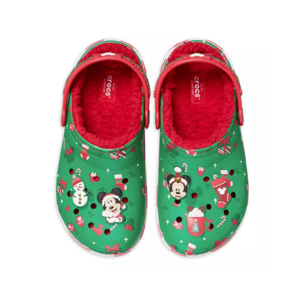 Mickey and Minnie Mouse Holiday Crocs Bring Festive Cheer to Your Feet ...