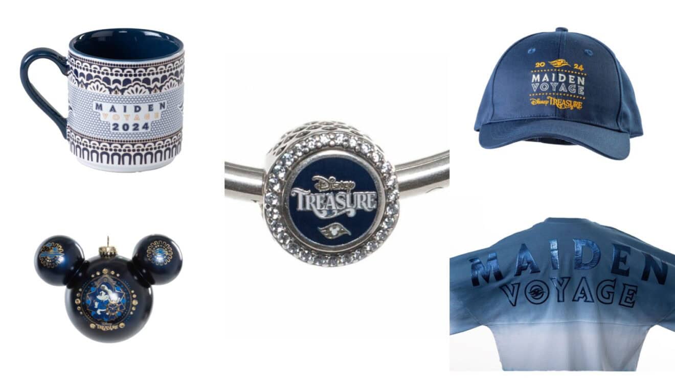 Sail Into Style With The New Disney Treasure Maiden Voyage Merchandise ...