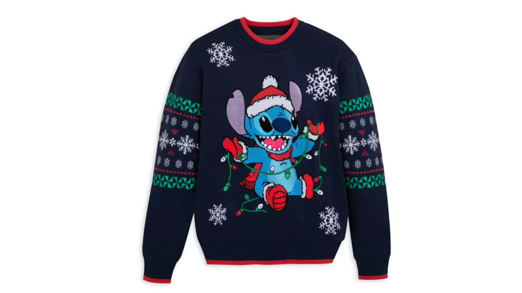 Stitch Christmas Sweater Light Up