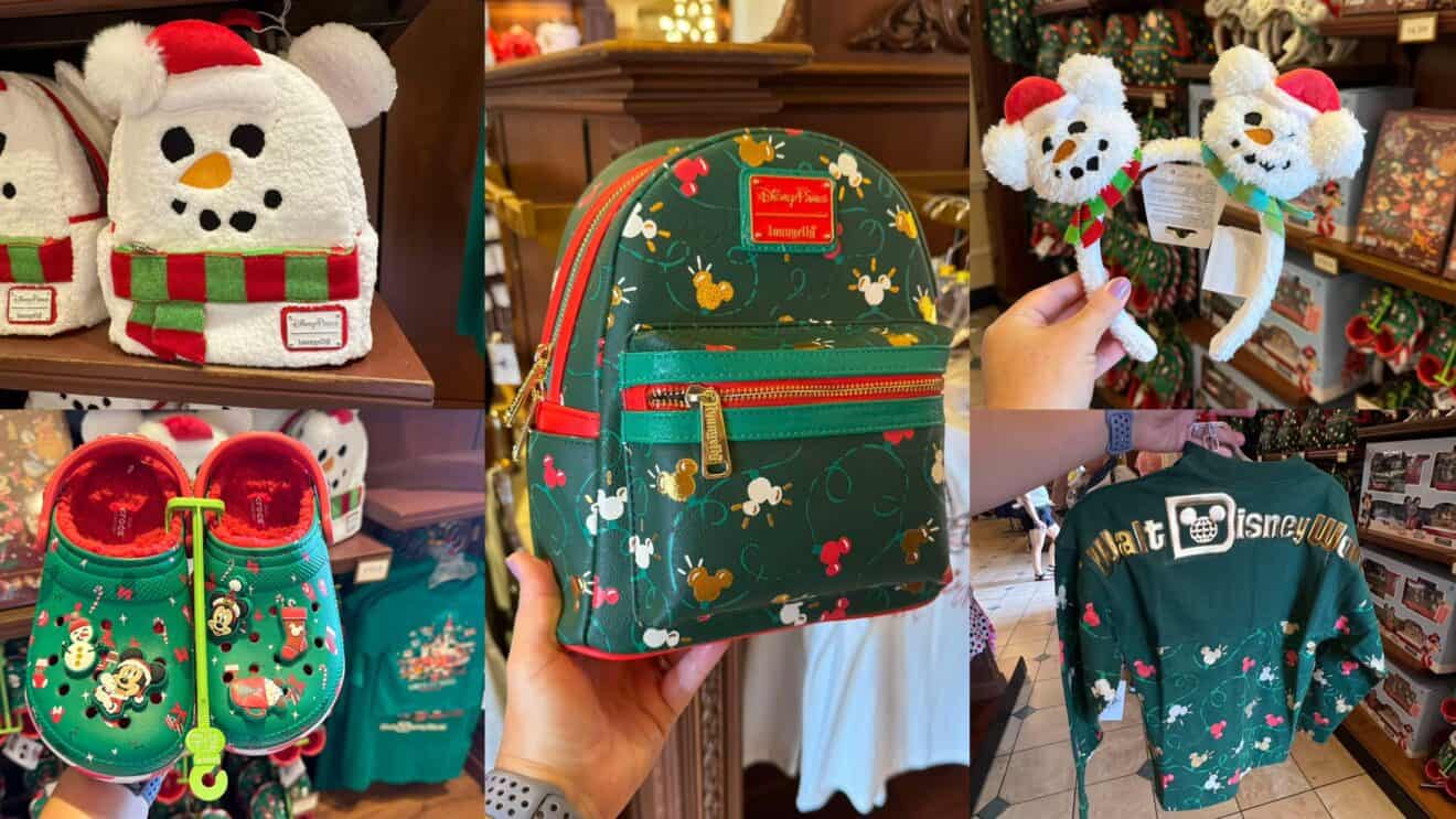 First Christmas Merchandise at Walt Disney World: A Holiday Wonderland ...