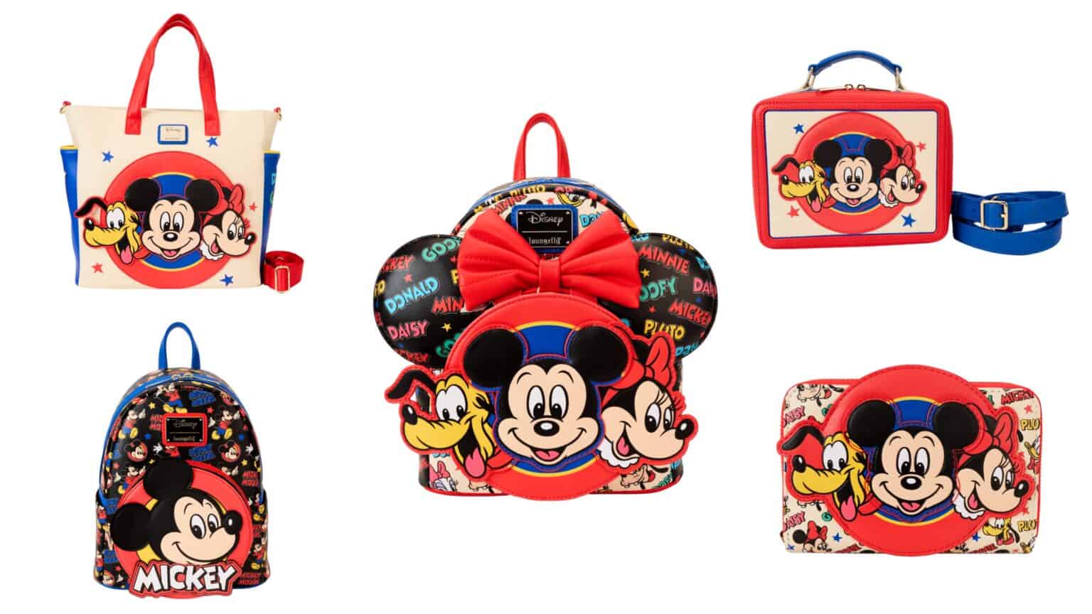 New Mickey and Friends Classic Collection From Loungefly Available For ...