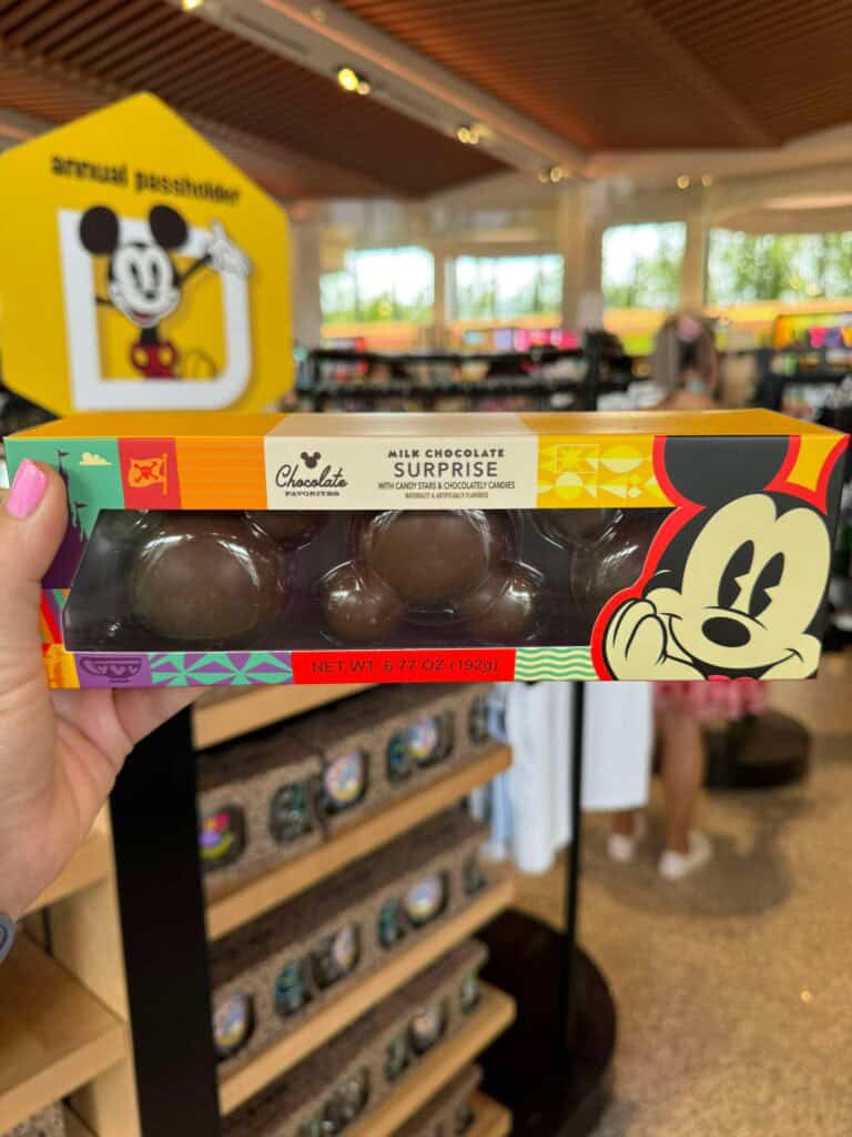 Mickey Shaped Milk Chocolate Surprise Set Delights Guests at Epcot ...