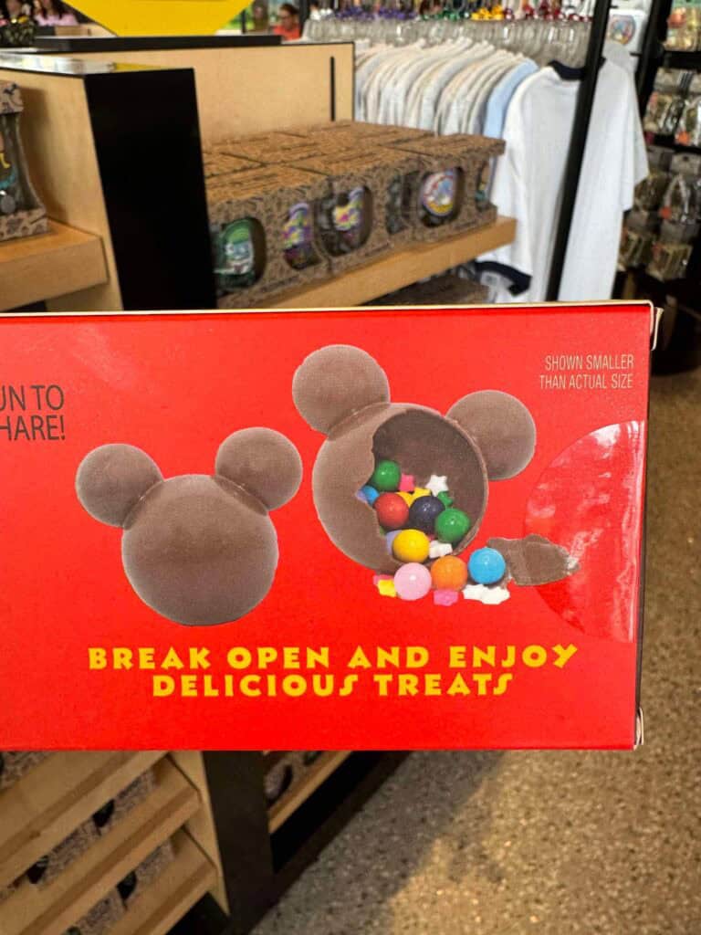 Mickey Shaped Milk Chocolate Surprise Set Delights Guests at Epcot ...