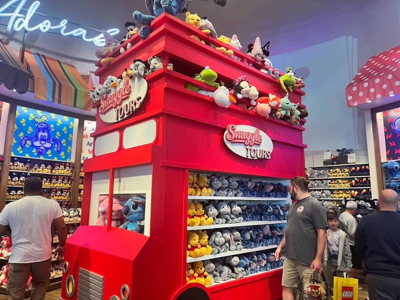 New Plush Display in World of Disney at Disney Springs | Chip and Company