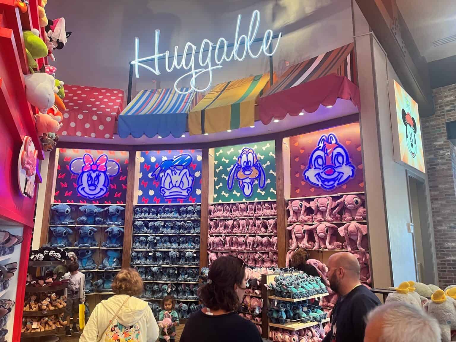 New Plush Display in World of Disney at Disney Springs | Chip and Company