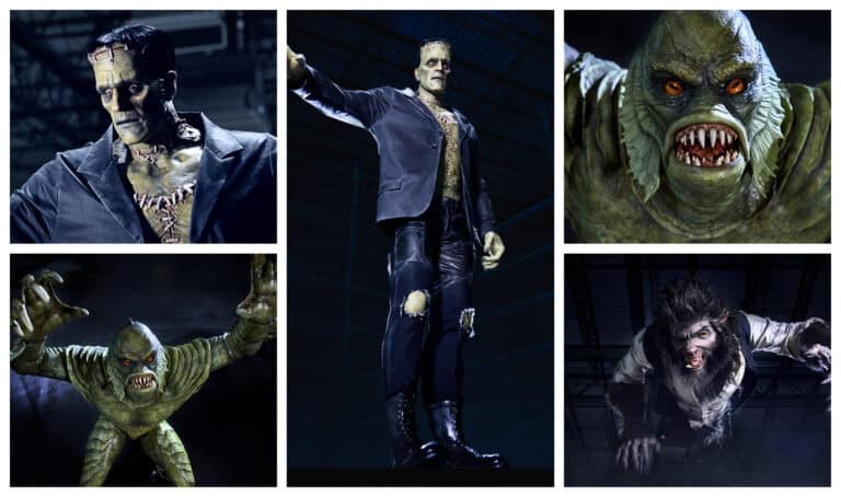 First Look at the Animated Figures for Monsters Unchained: The ...