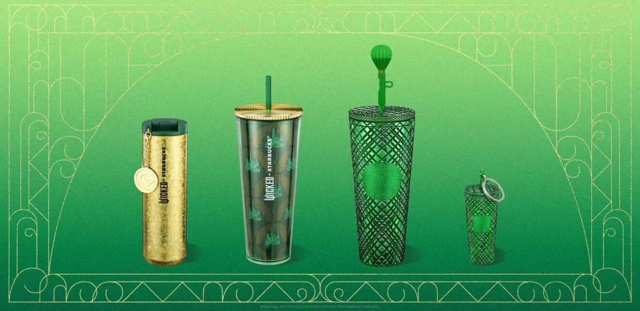 Starbucks Releases New "Wicked" Merchandise Collection | Chip and Company
