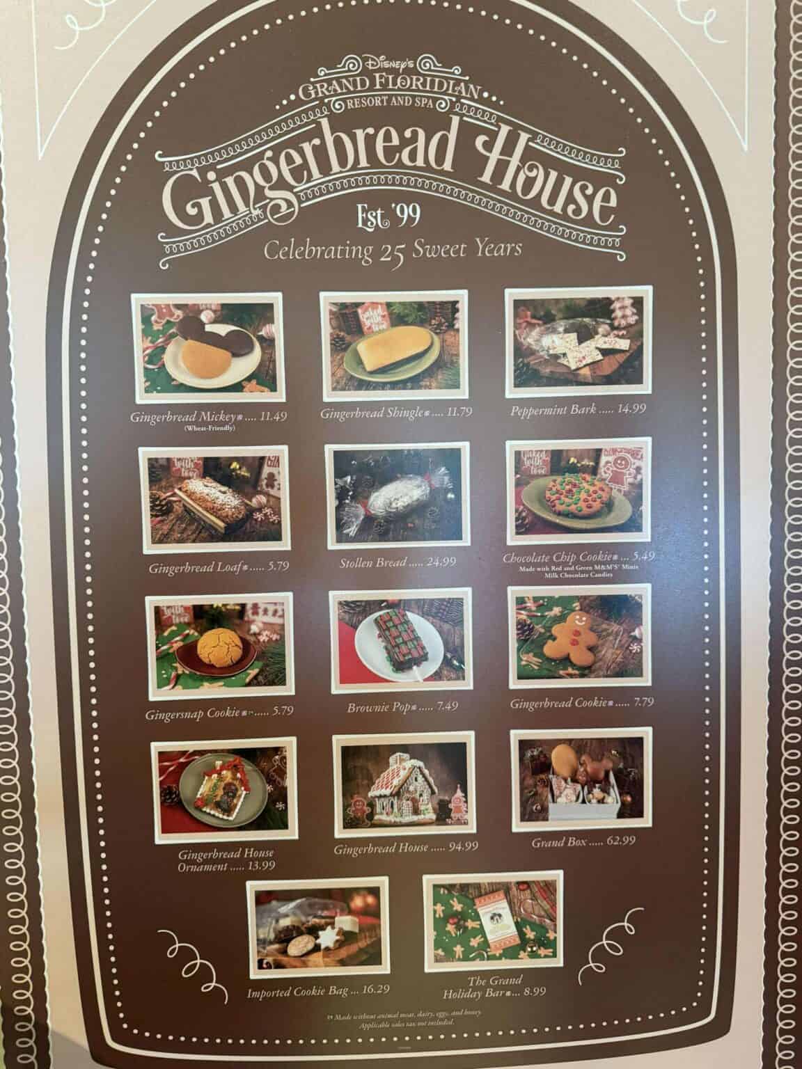 Grand Floridian Gingerbread House Celebrates 25th Anniversary | Chip ...