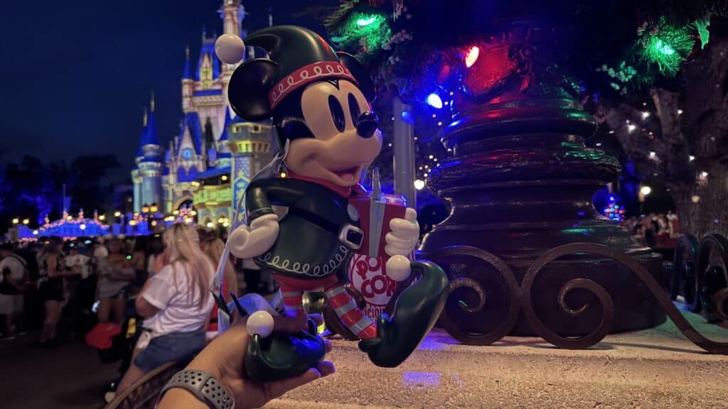 First Look at Elf Mickey Popcorn Bucket from Very Merry Christmas Party 2