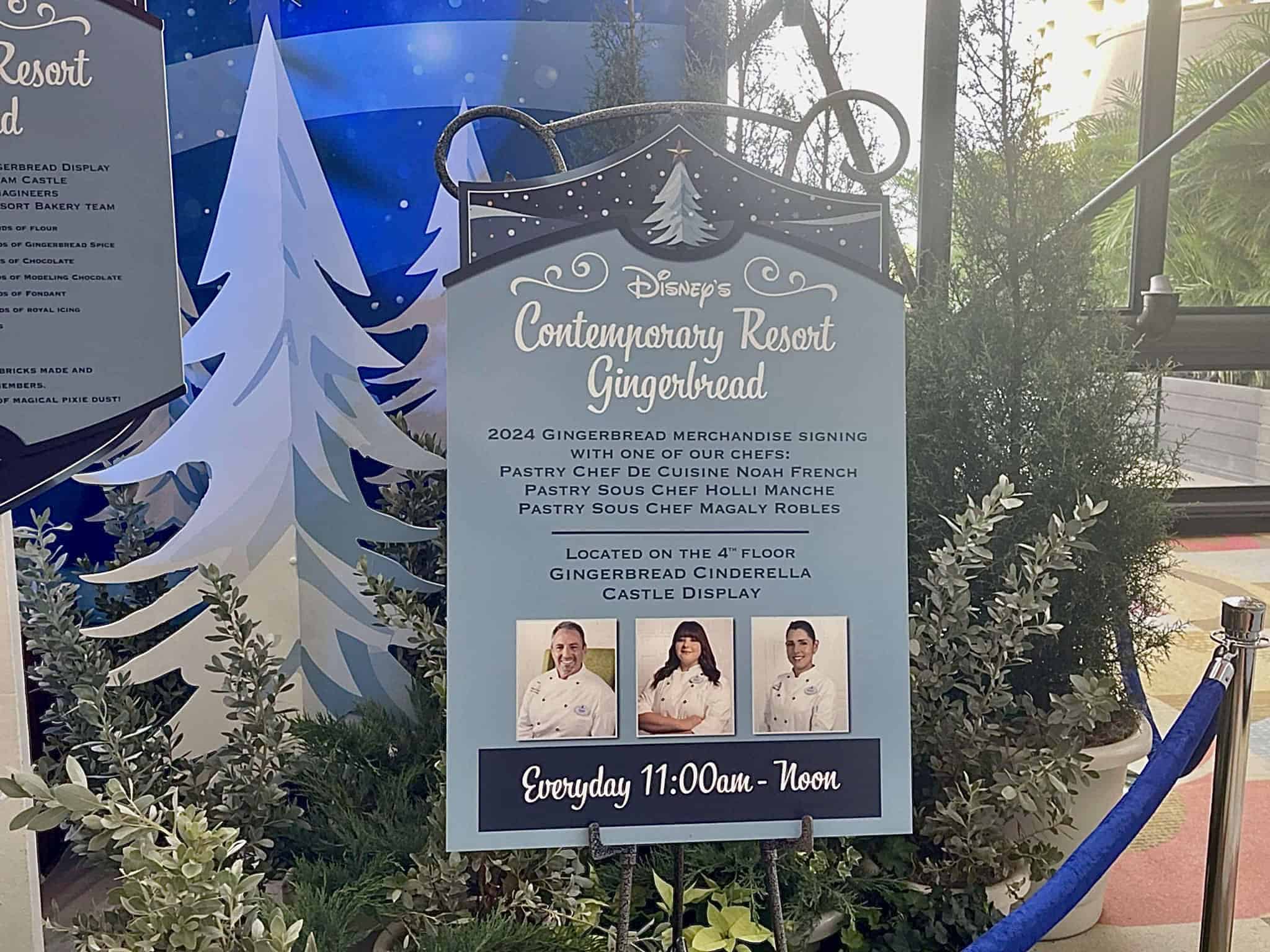 First look at the Gingerbread Castle in Disney’s Contemporary Resort ...