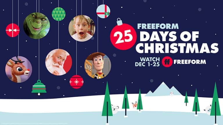 Freeform's 25 Days of Christmas 2024 Schedule | Chip and Company