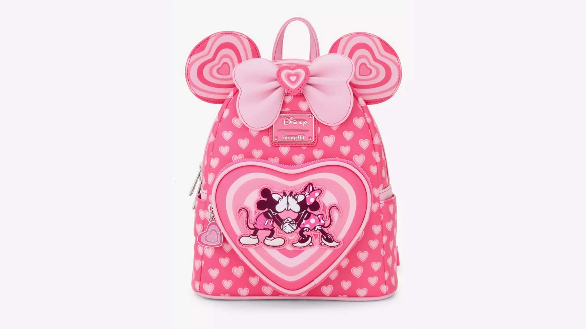 Mickey and Minnie Mouse Heart Ears Backpack: A Love-Struck Accessory ...