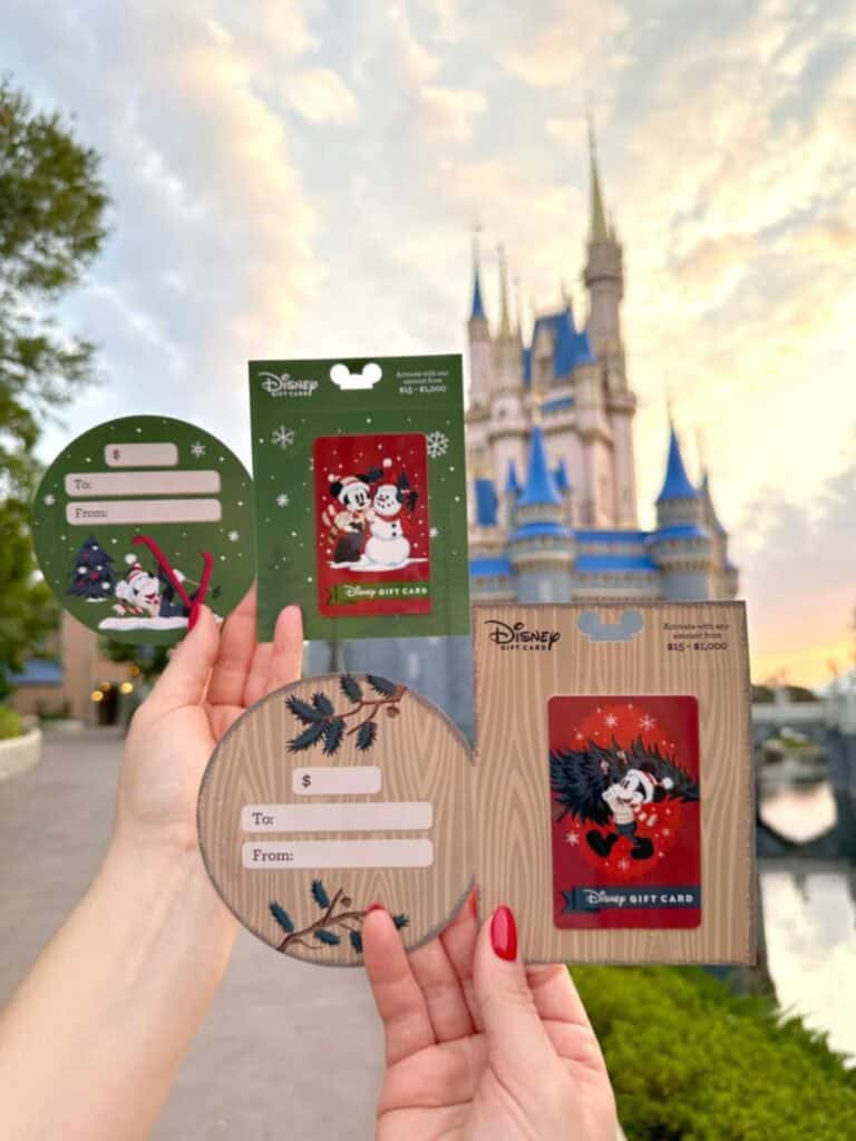Spread Holiday Cheer with the New Disney Gift Cards and Pins | Chip and ...