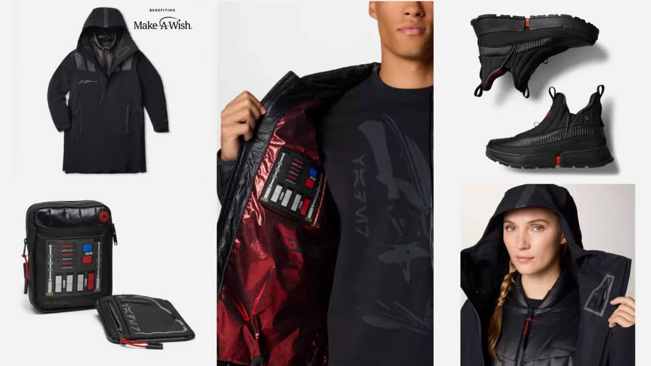 The Dark Side of Fashion: Columbia Unveils The Vader Collection | Chip ...