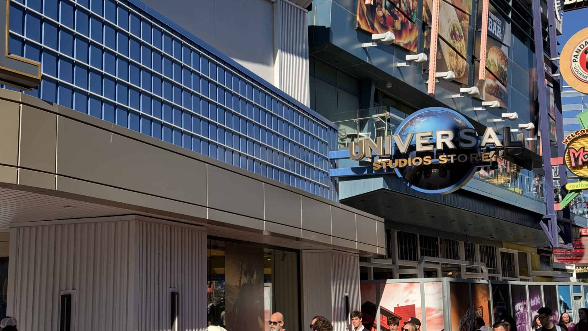 Universal Studios Store Expansion Construction Update for November 2024 ...