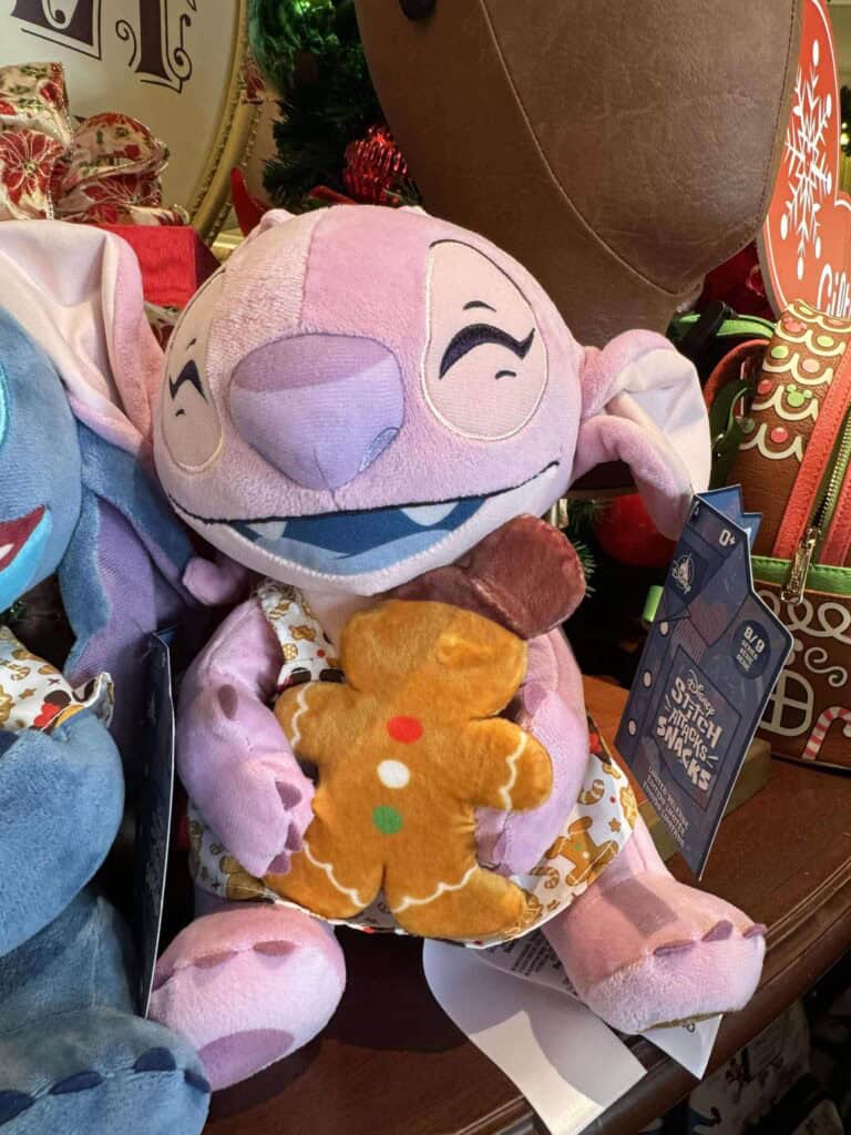 Stitch and Angel Gingerbread Plush: A Sweet and Mischievous Duo | Chip ...