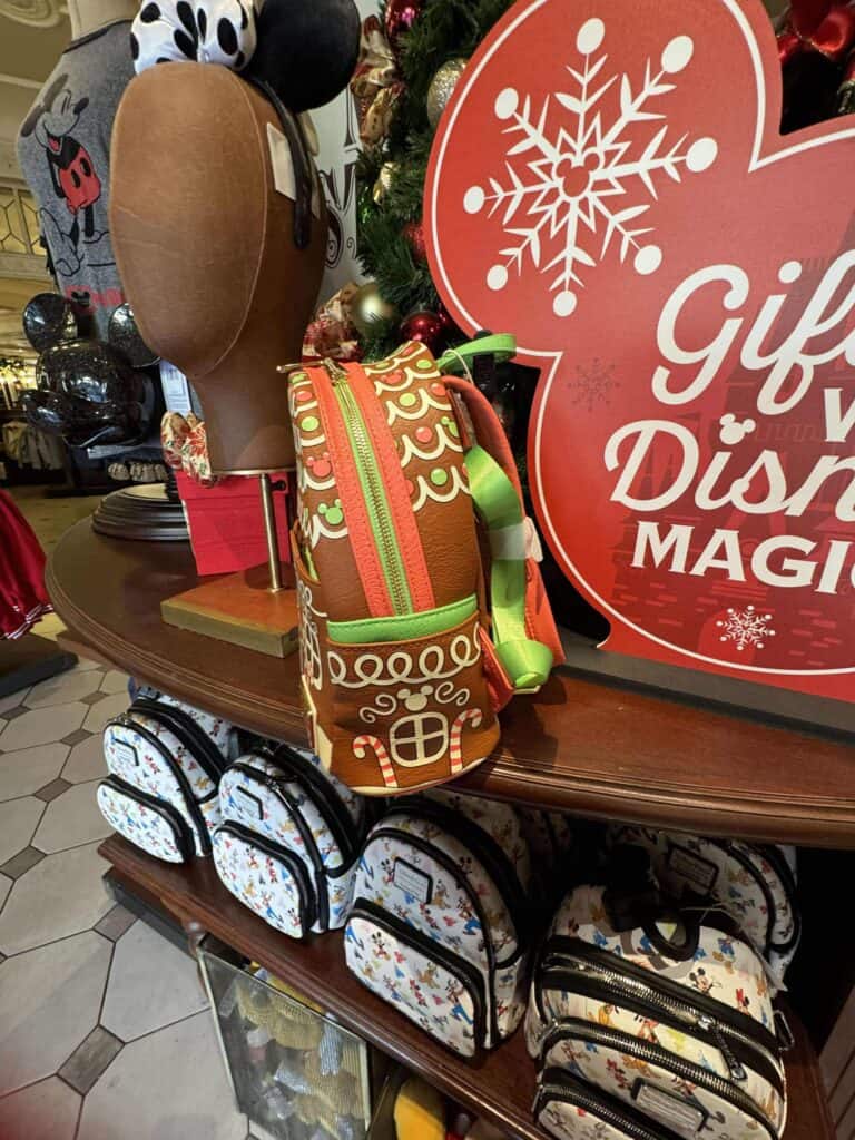 Mickey Mouse Gingerbread Loungefly Mini Backpack: A Sweet Treat To Your ...