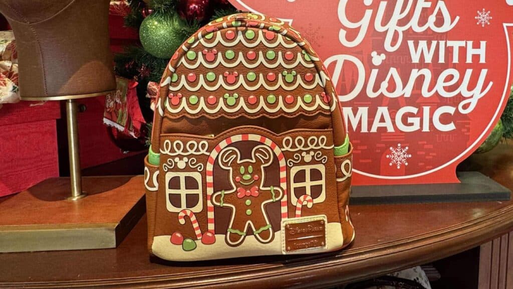 Mickey Mouse Gingerbread Loungefly Mini Backpack: A Sweet Treat To Your ...