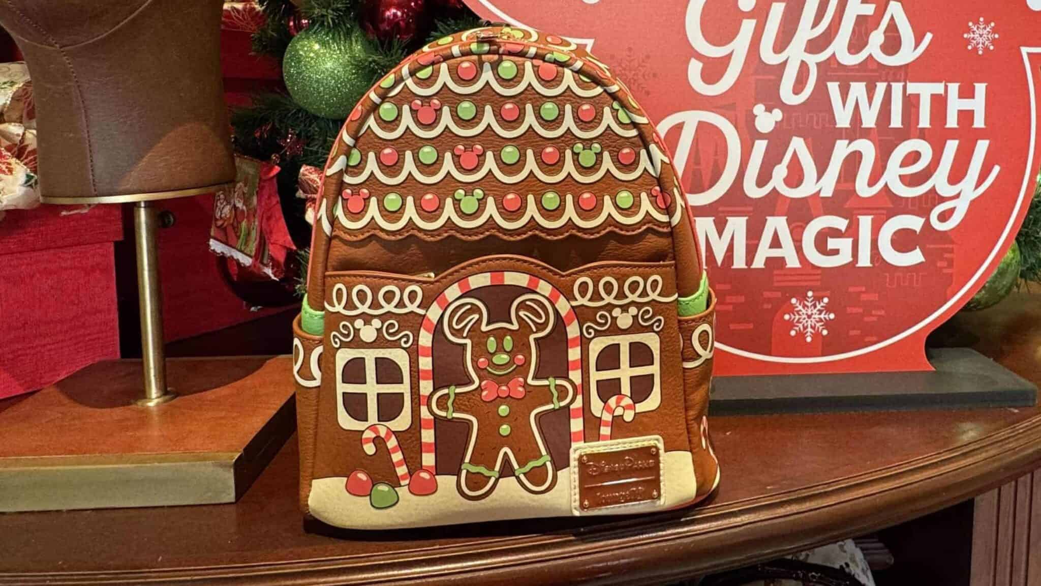 Mickey Mouse Gingerbread Loungefly Mini Backpack: A Sweet Treat To Your ...