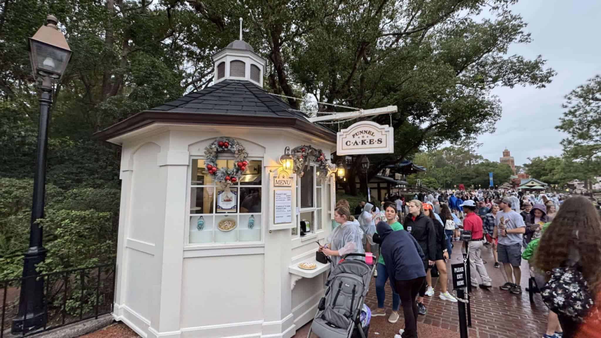 Gingerbread Funnel Cake is a Sweet Treat at 2024 EPCOT Festival of the Holidays | Chip and Company