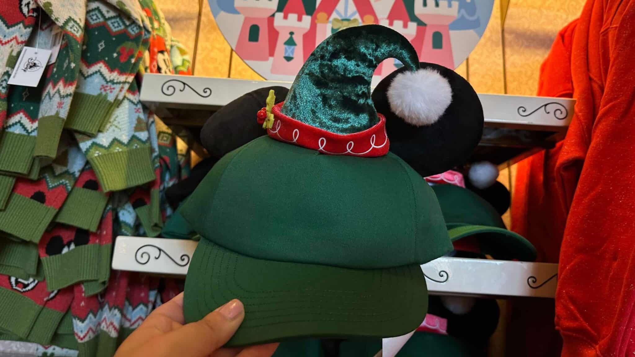 Mickey Mouse Holiday Baseball Cap: A Festive Twist on a Classic | Chip ...