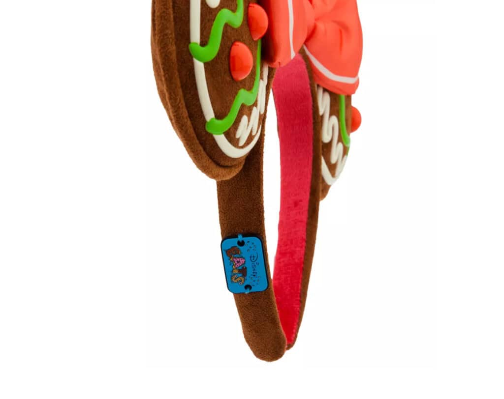 New Minnie Mouse Gingerbread Ear Headband Now At The Disney Store ...
