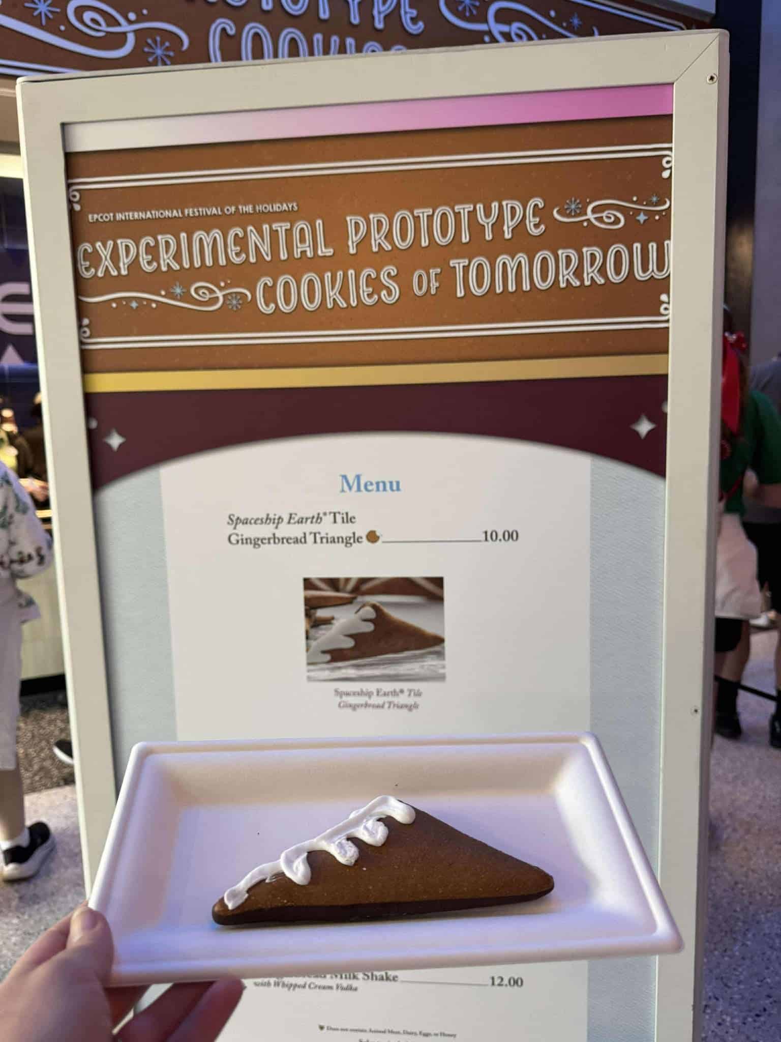 Spaceship Earth Gingerbread Cookie Debuts at Expermental Prototype ...
