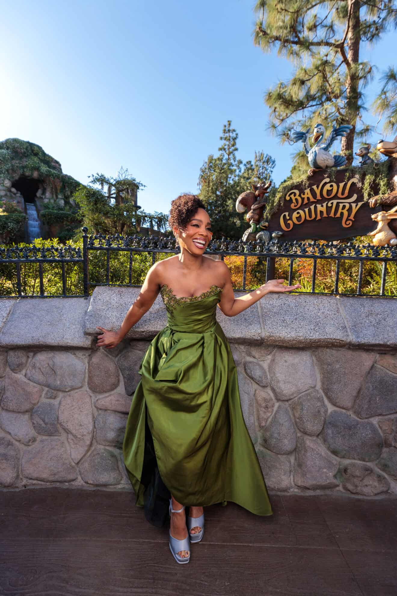 Cast of Princess and the Frog Attend the Opening of Tiana's Bayou ...