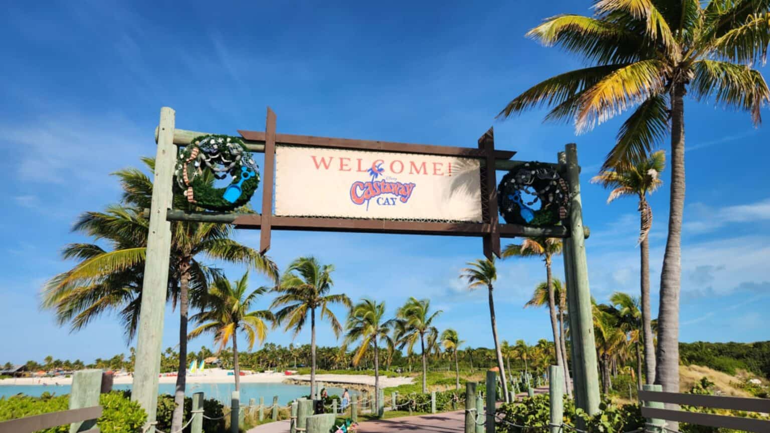 Christmas Decorations Added to Disney's Castaway Cay | Chip and Company