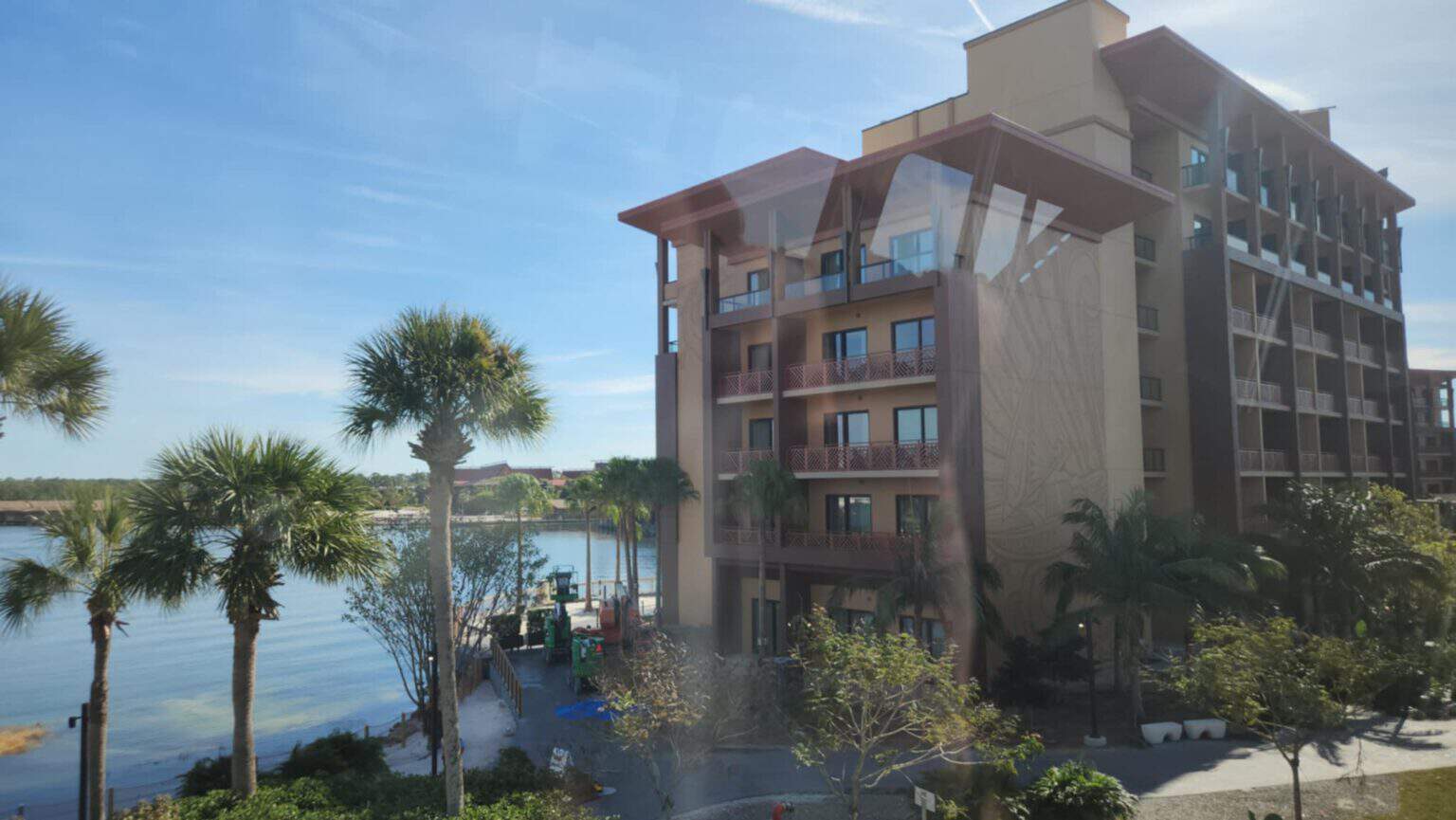 DVC Island Tower at Disney's Polynesian Village Resort Construction ...