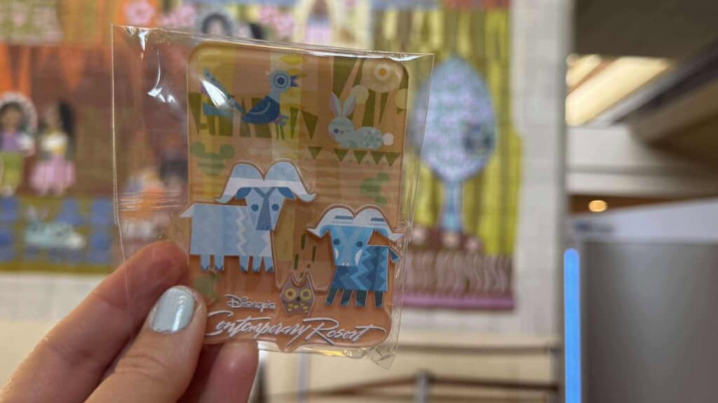 A Five-Legged Friend: The Disney’s Contemporary Resort Goat Magnet ...