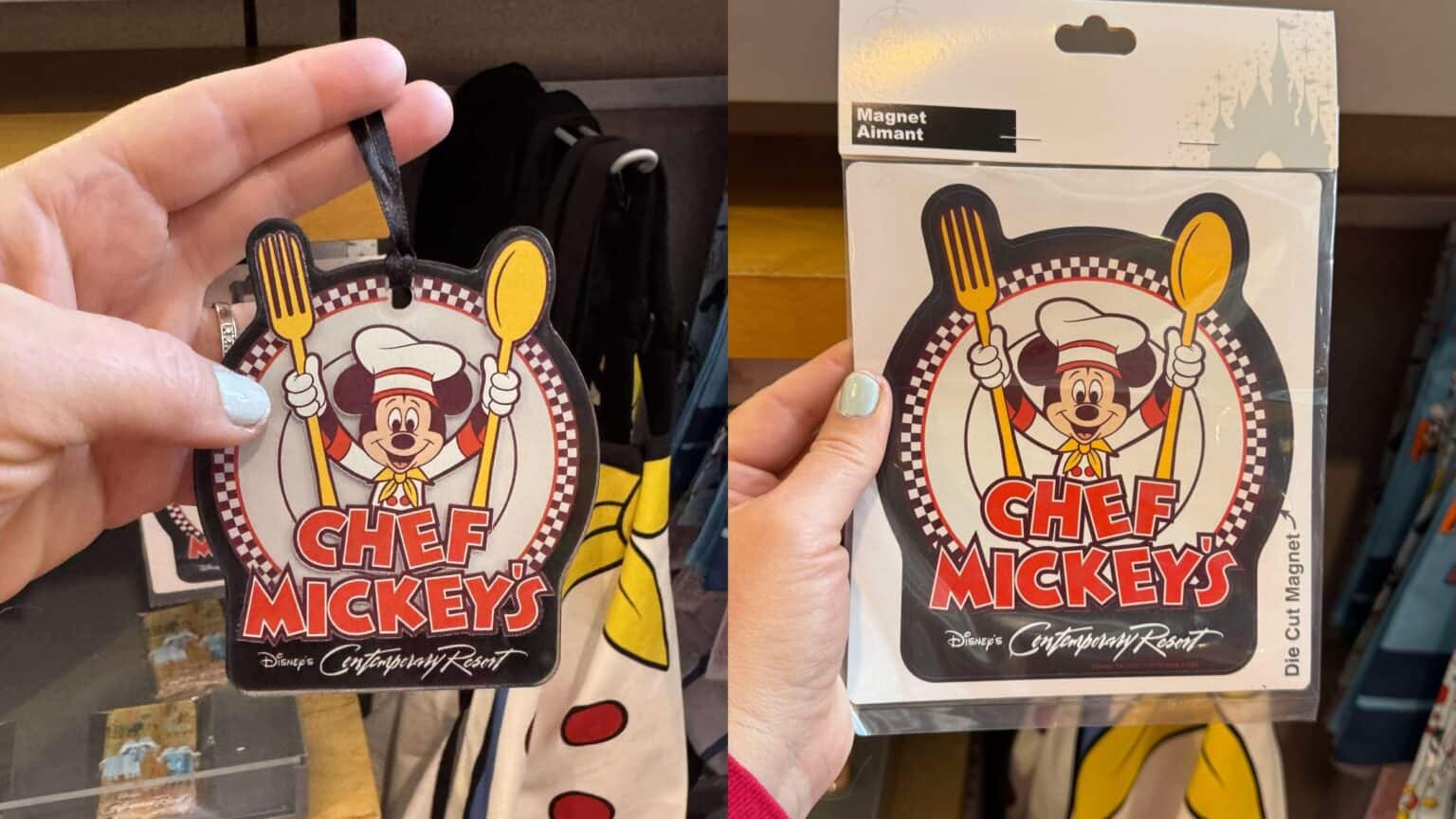 Bring Home a Piece of Magic with Chef Mickey's Ornament and Magnet ...