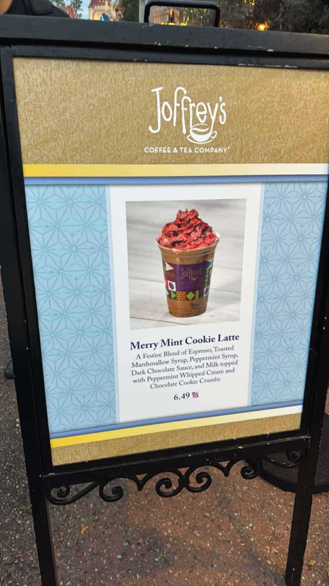 Merry Mint Cookie Latte from Joffrey's Coffee for EPCOT Festival of the ...