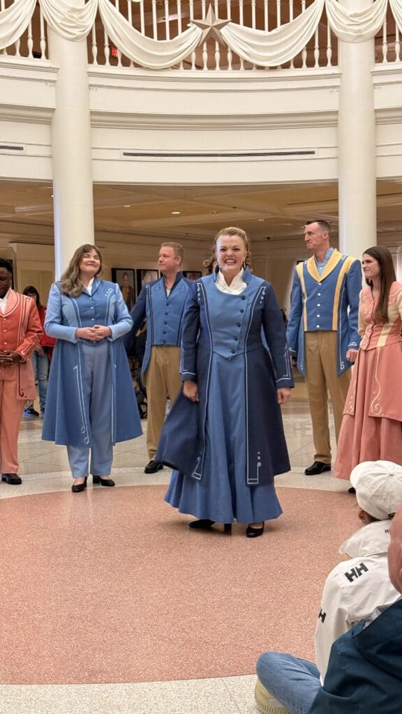 Voices of Liberty Debut New Outfits for 2025 Epcot Festival of the Arts ...