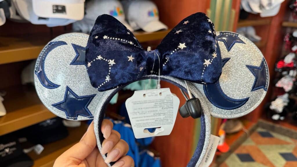 Celestial Chic: A Closer Look at the New Minnie Mouse Constellation Ear Headband from Hollywood ...
